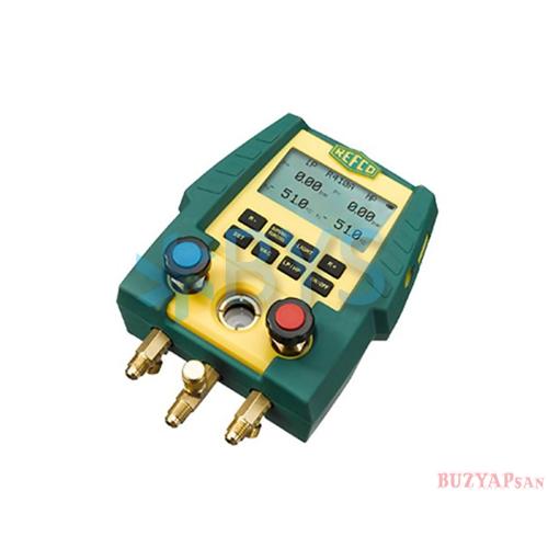 Refco DIGIMON-SE-8 R134/R404/R410/R1234yf/R600/R32 Dijital Manifold ...