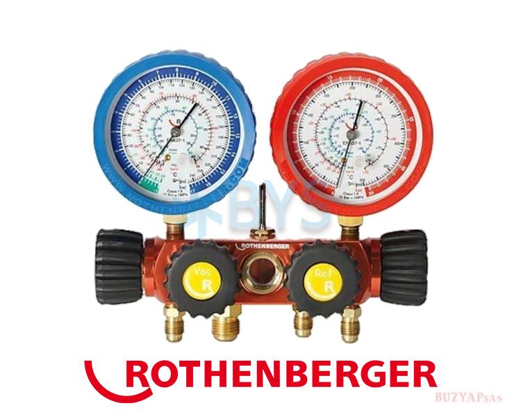 Rothenberger Manifold Seti Saati Çantasız 68mm , 90cm Hortumlu R32 ...