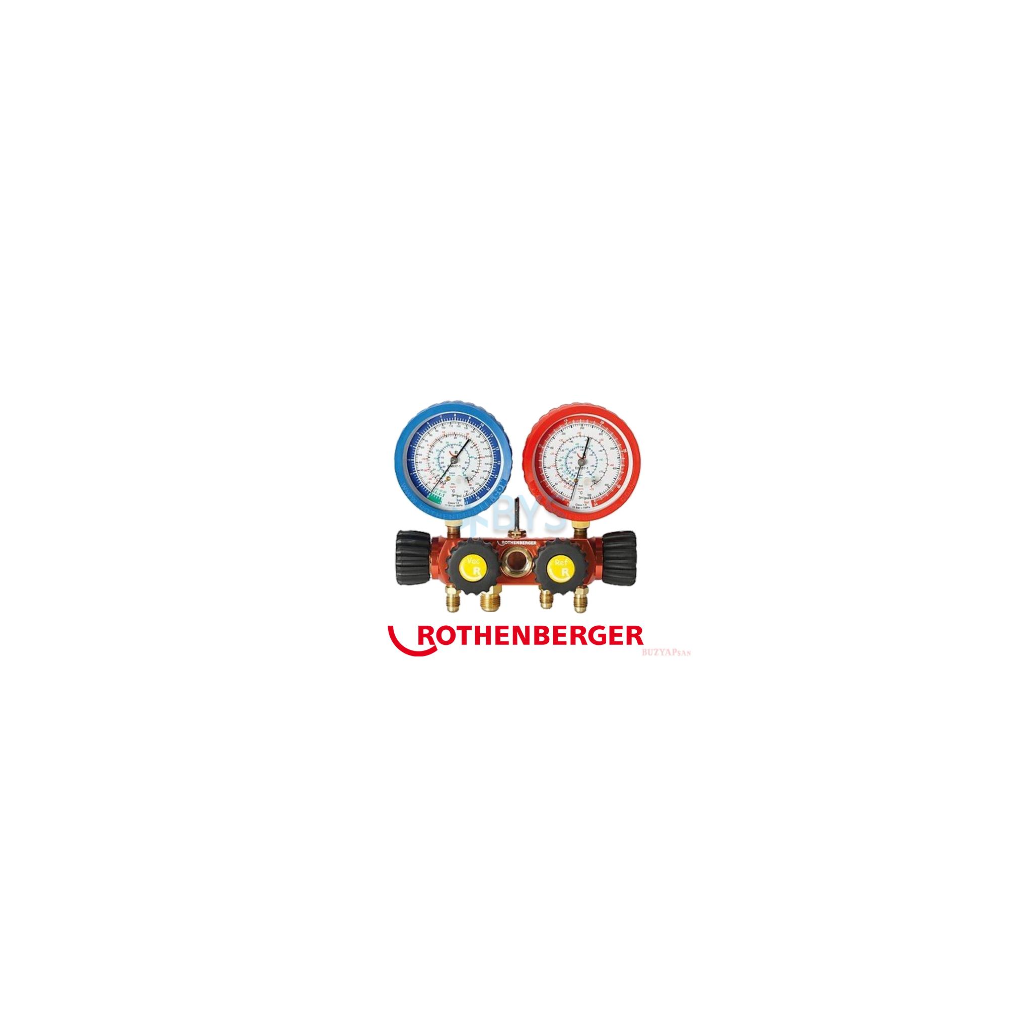 Rothenberger Manifold Seti Saati Çantasız 68mm , 90cm Hortumlu R32 ...